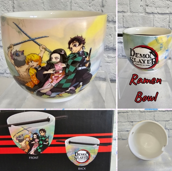 Boxlunch | Dining | Demon Slayer Kimetsu No Yaiba Ramen Bowl Tanjiro ...